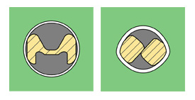 Why use compliant pins in connector designs