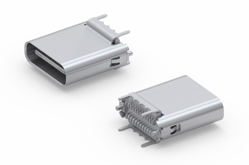 Mill-Max offers USB 3.1 Type C Vertical SMT receptacle