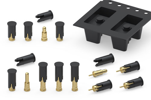 New spring-loaded pins from Mill-Max feature removable pick-and-place ...