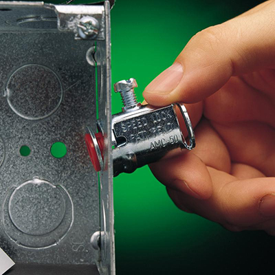 Speed-lock double snap connectors from Emerson enable faster connections