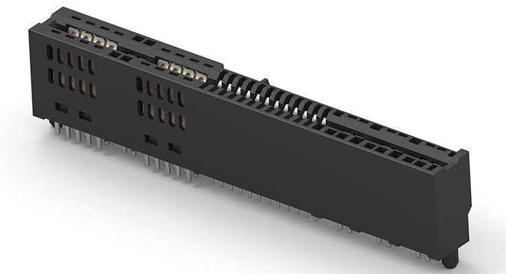 HD+ card edge power connectors deliver highest current density available