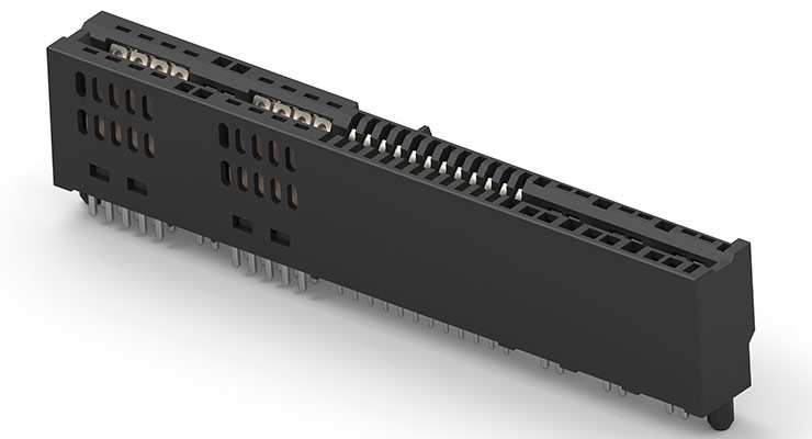 HD+ card edge power connectors deliver highest current density available