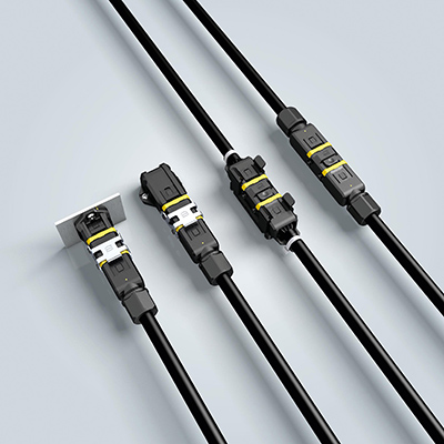 Compact rectangular connector system for smaller drives and devices