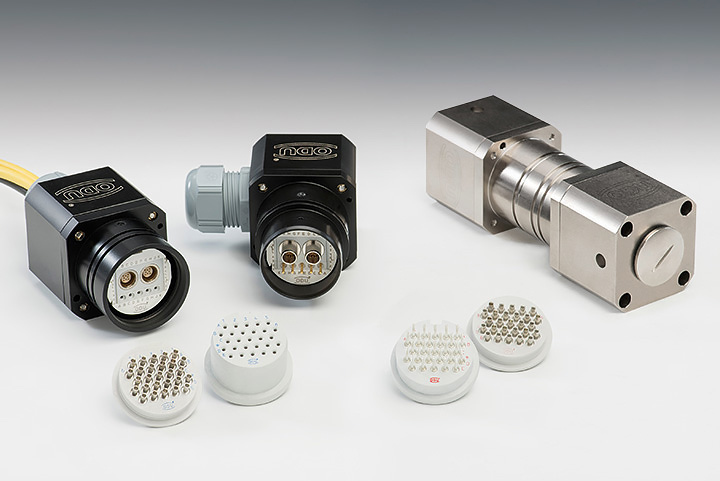 Modular connectors for automatic docking and robot systems