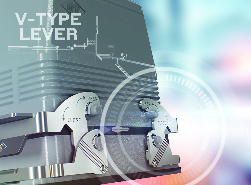 Lever series design for extra-tough connectivity