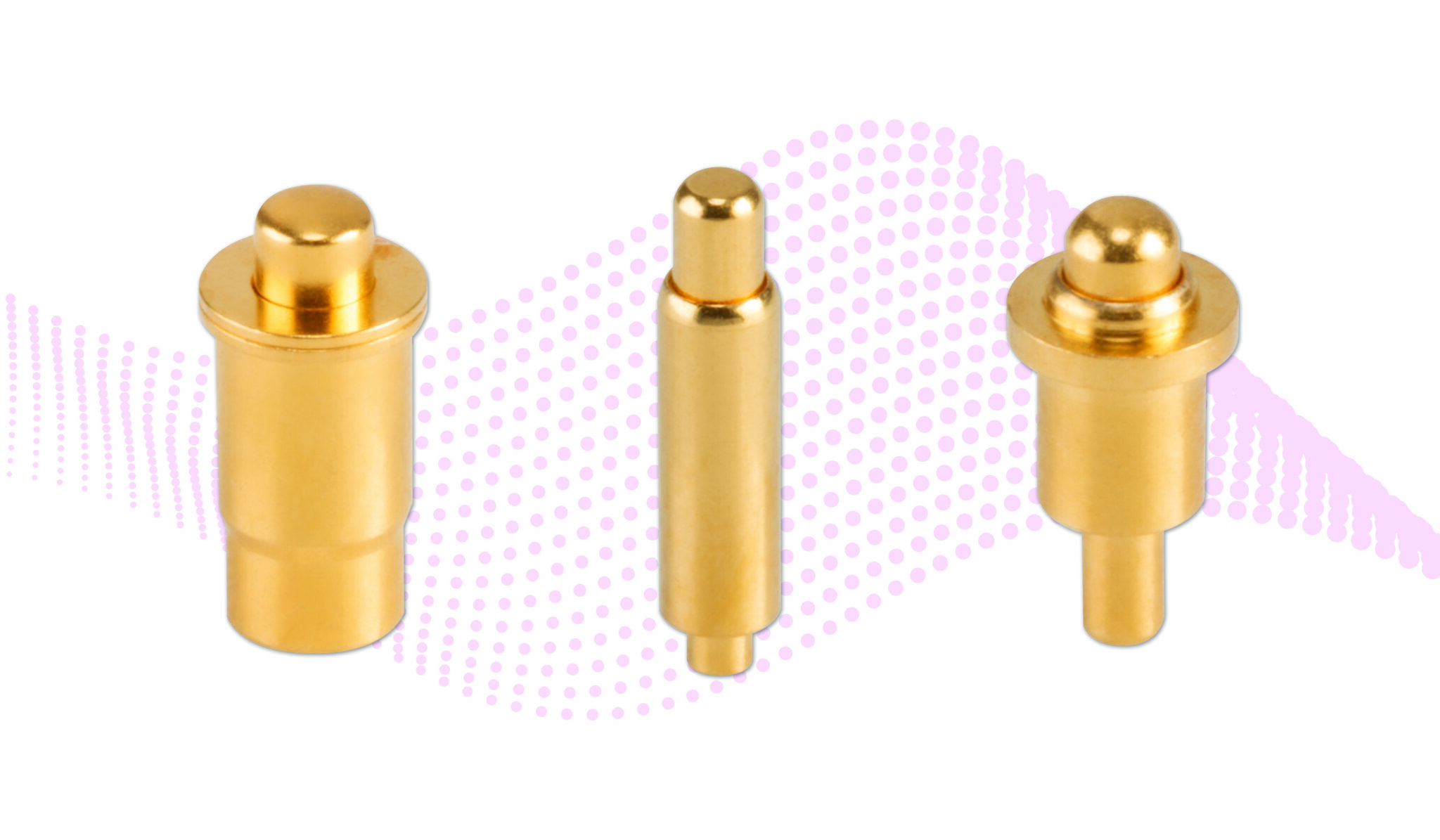 High current pogo pins available in surface-mount and through-hole ...